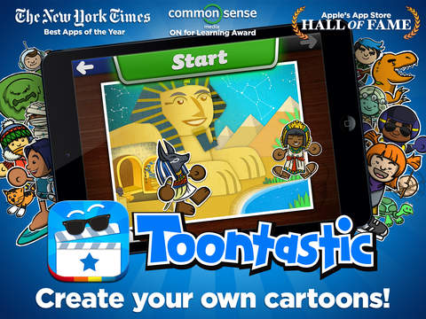 Mrs. Begin's Happy Campers: Toontastic