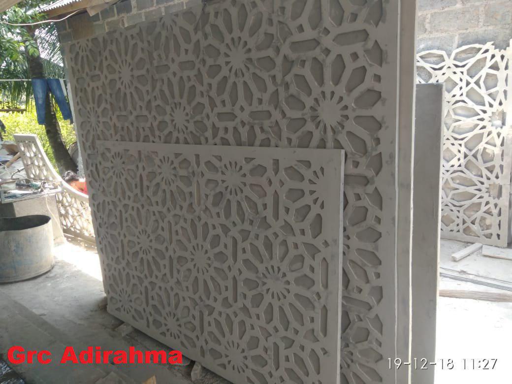 Motif Krawangan GRC Masjid | 081278199482