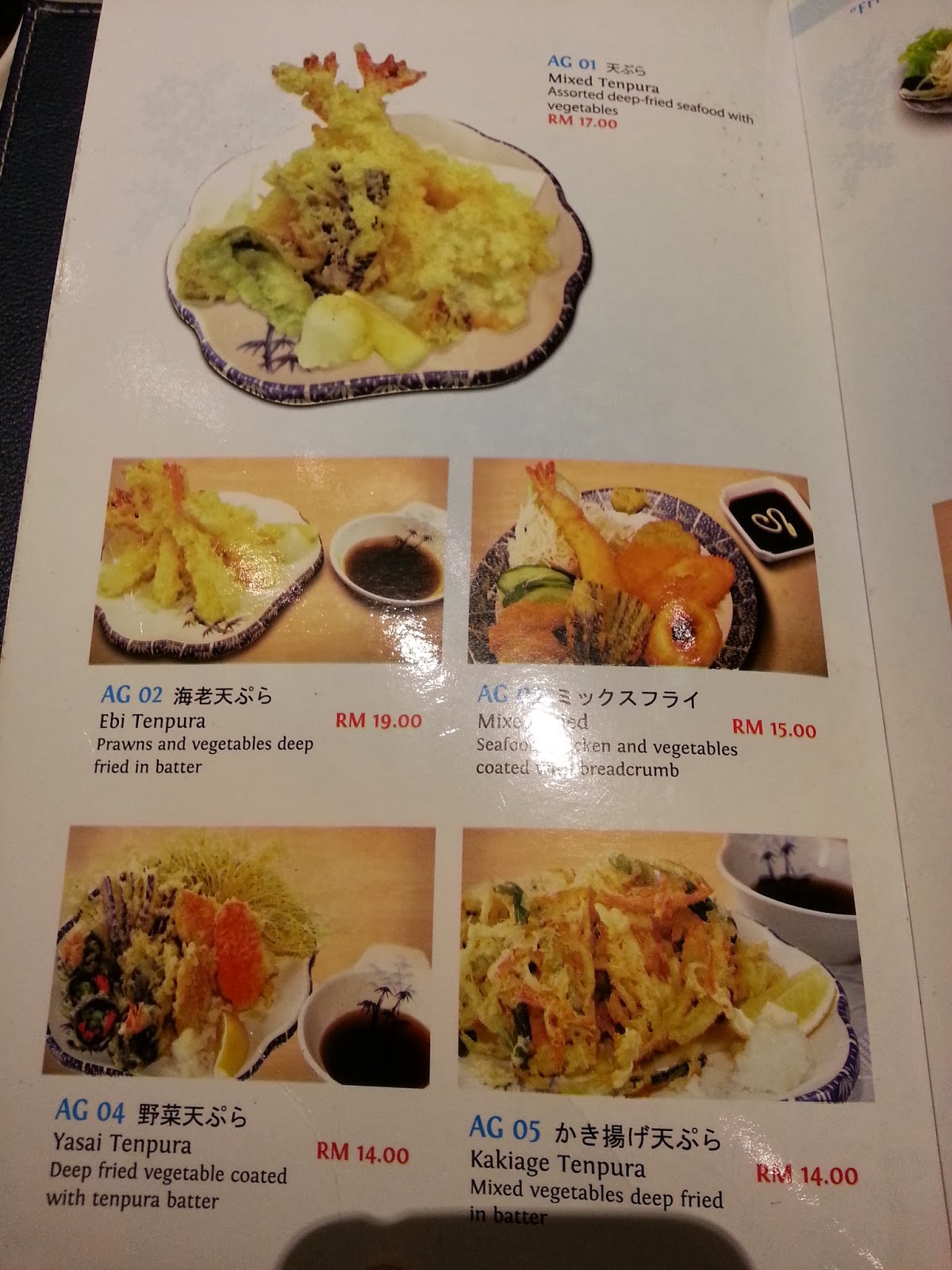 Purfect Imperfections: Food Review: Nihonkai Japanese Restaurant Kota ...