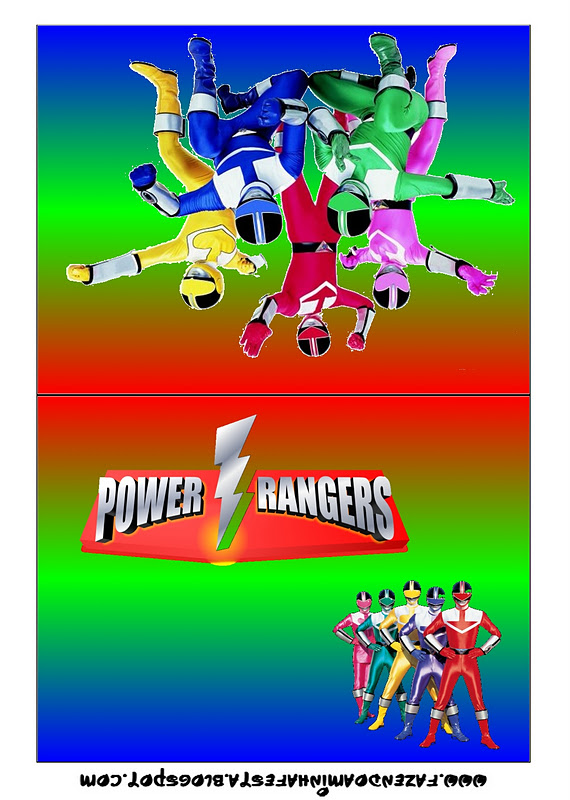 Power Rangers: Free Printable Candy Buffet Labels. - Oh My Fiesta! in ...