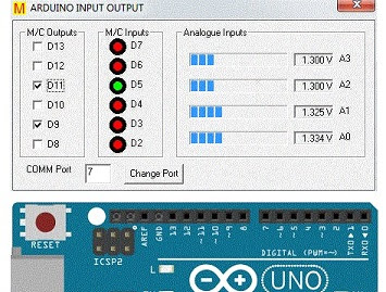 Controlling Arduino I/O lines from a PC