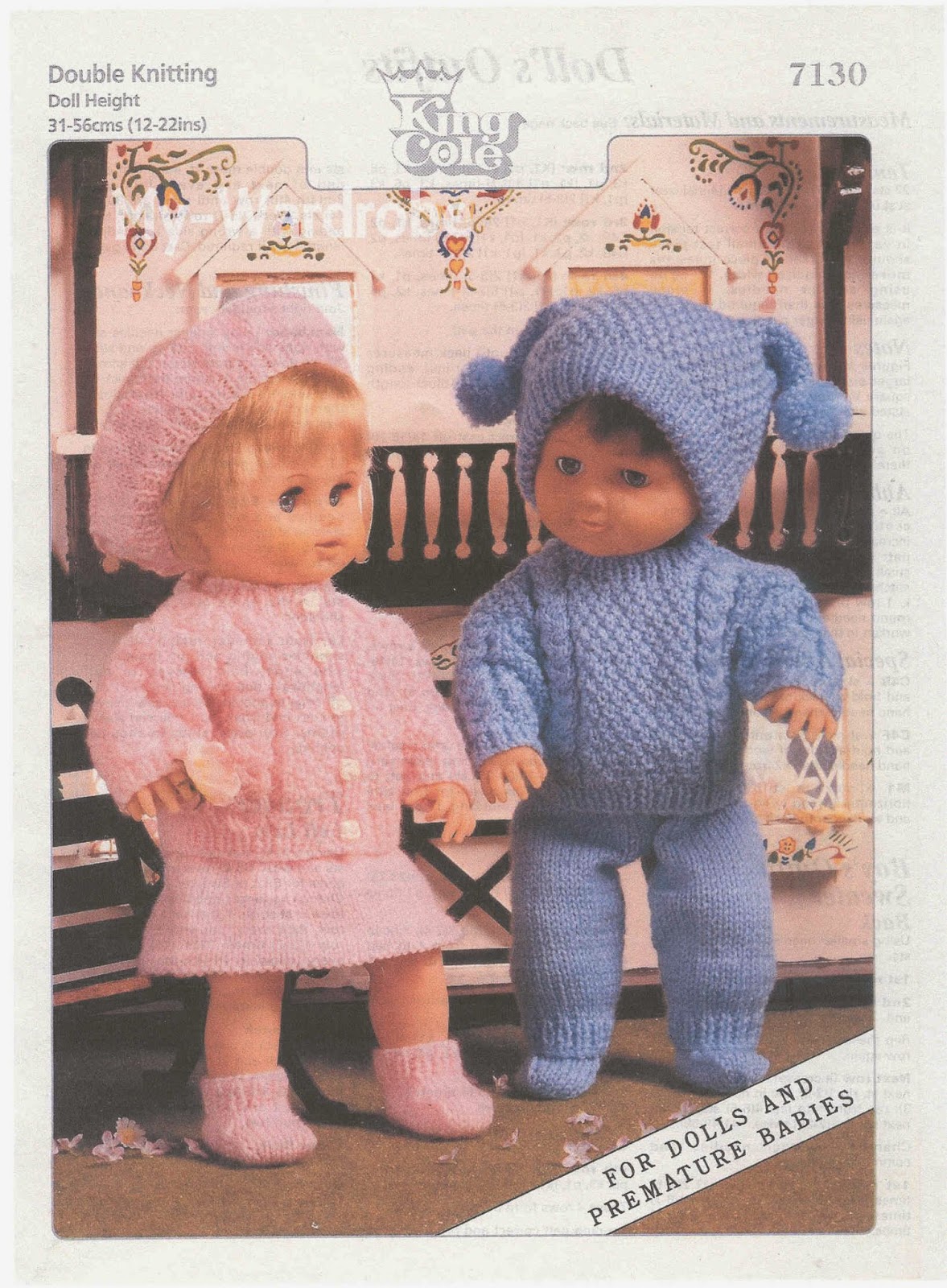 Herbies Doll Sewing Knitting And Crochet Pattern Collection Vintage