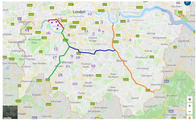 The Four South Londons