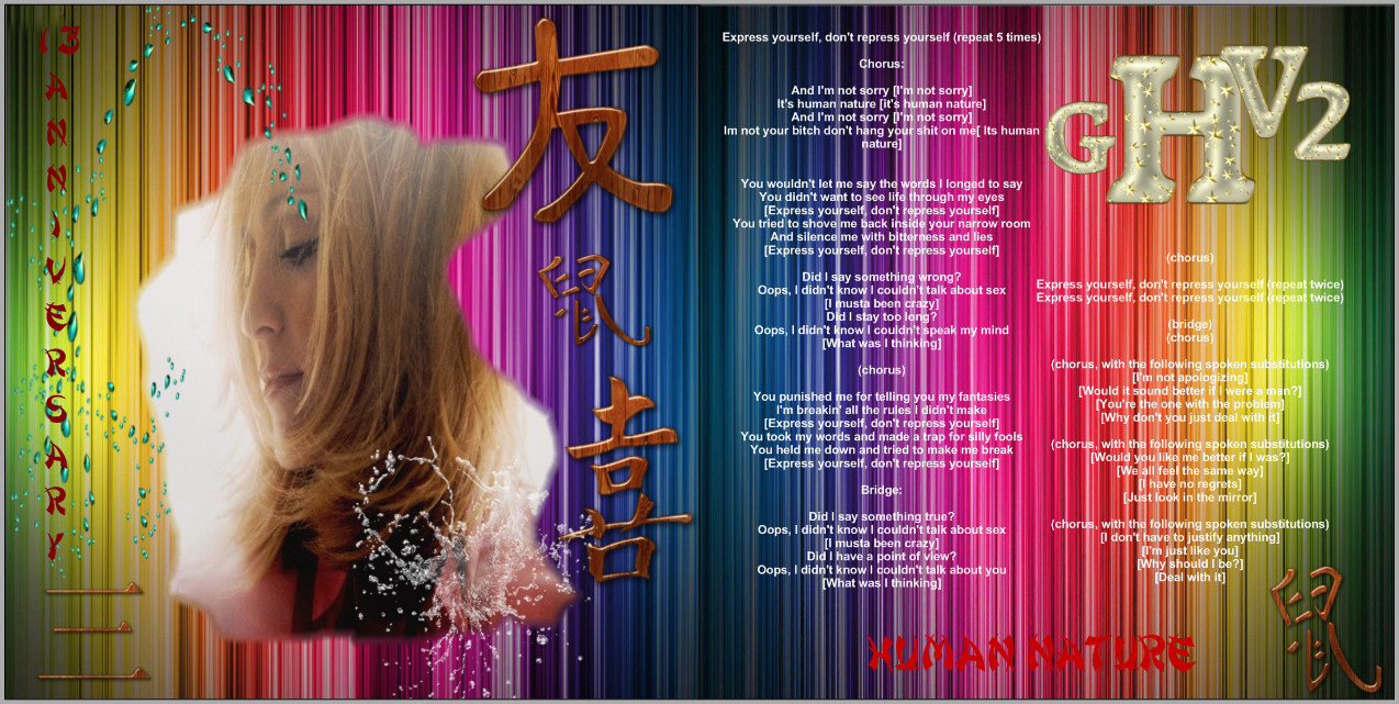 Madonna FanMade Covers: GHV2 - Anniversary Edition