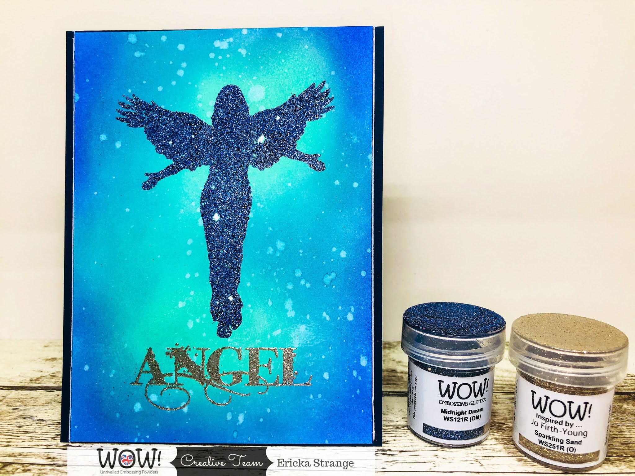Embossed Christmas Angel
