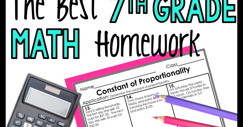 The Best 7th Grade Math Worksheets - Make Sense of Math