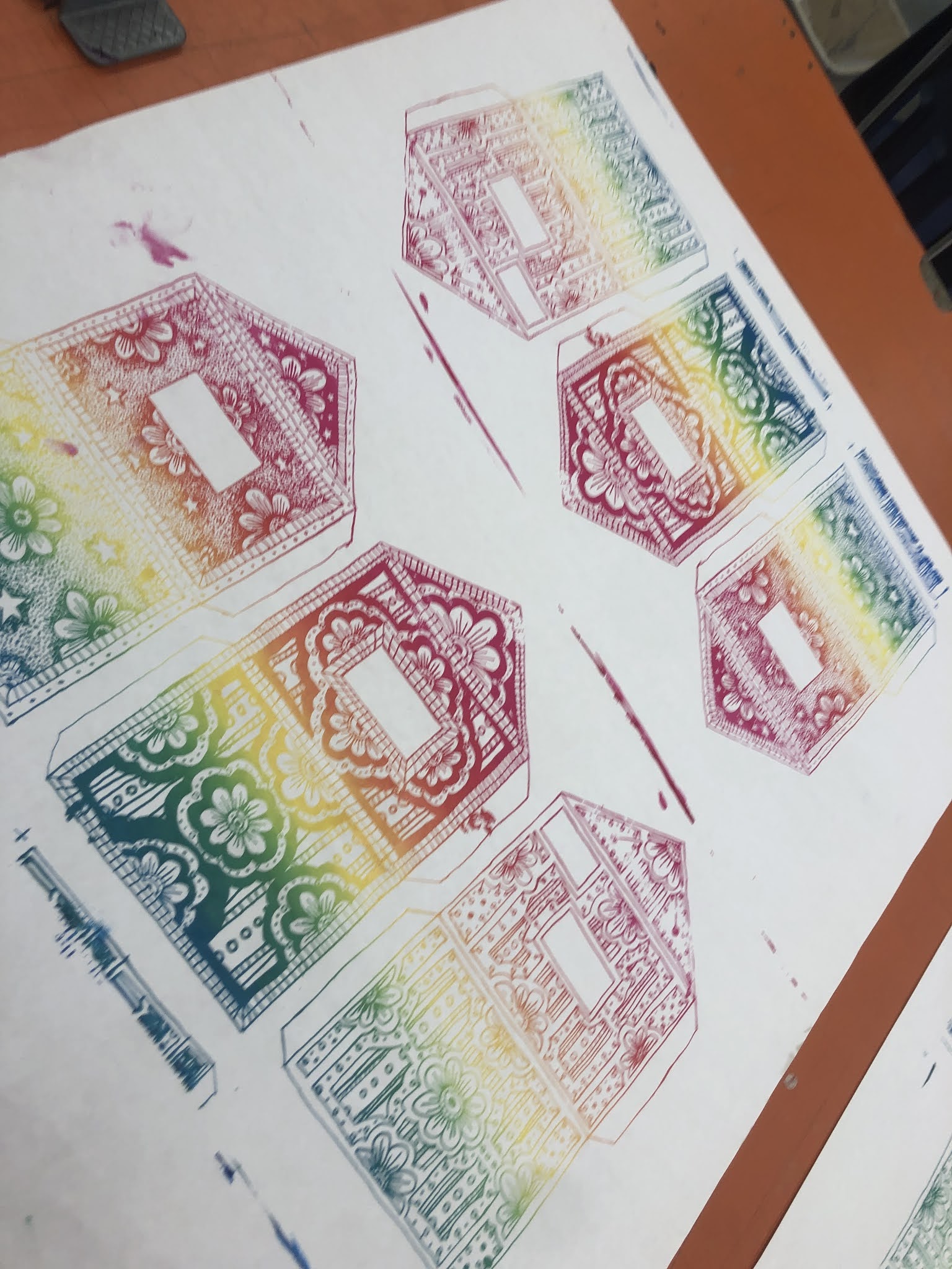 ClayInkGraphite: Printmaking Patterns