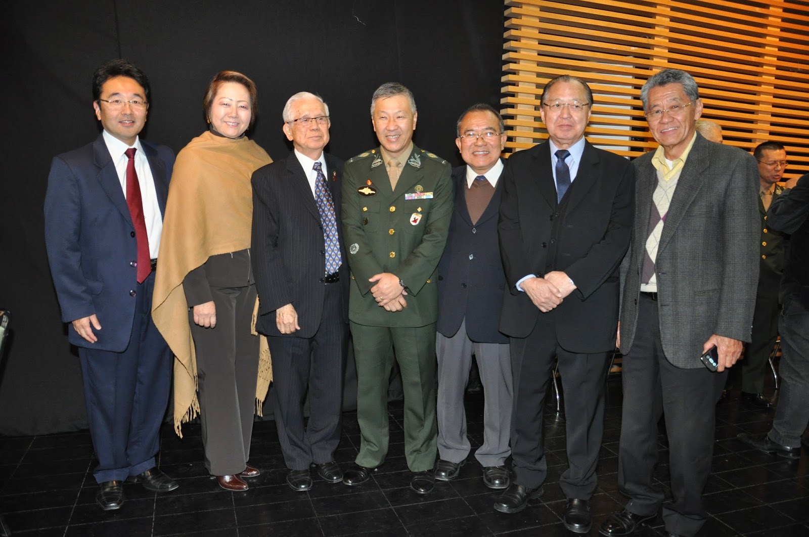 Okinawa Brasil: BUNKYO: HOMENAGEM AOS NOVOS GENERAIS MATSUDA E IKEDA