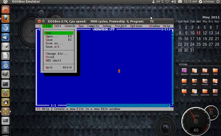 Use Turbo C++ in Unix / Linux based OS ~ Lazy Cyber Hunter
