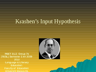 EDUAID: Krashen's Input Hypothesis : The ongoing influence of Krashen’s ...