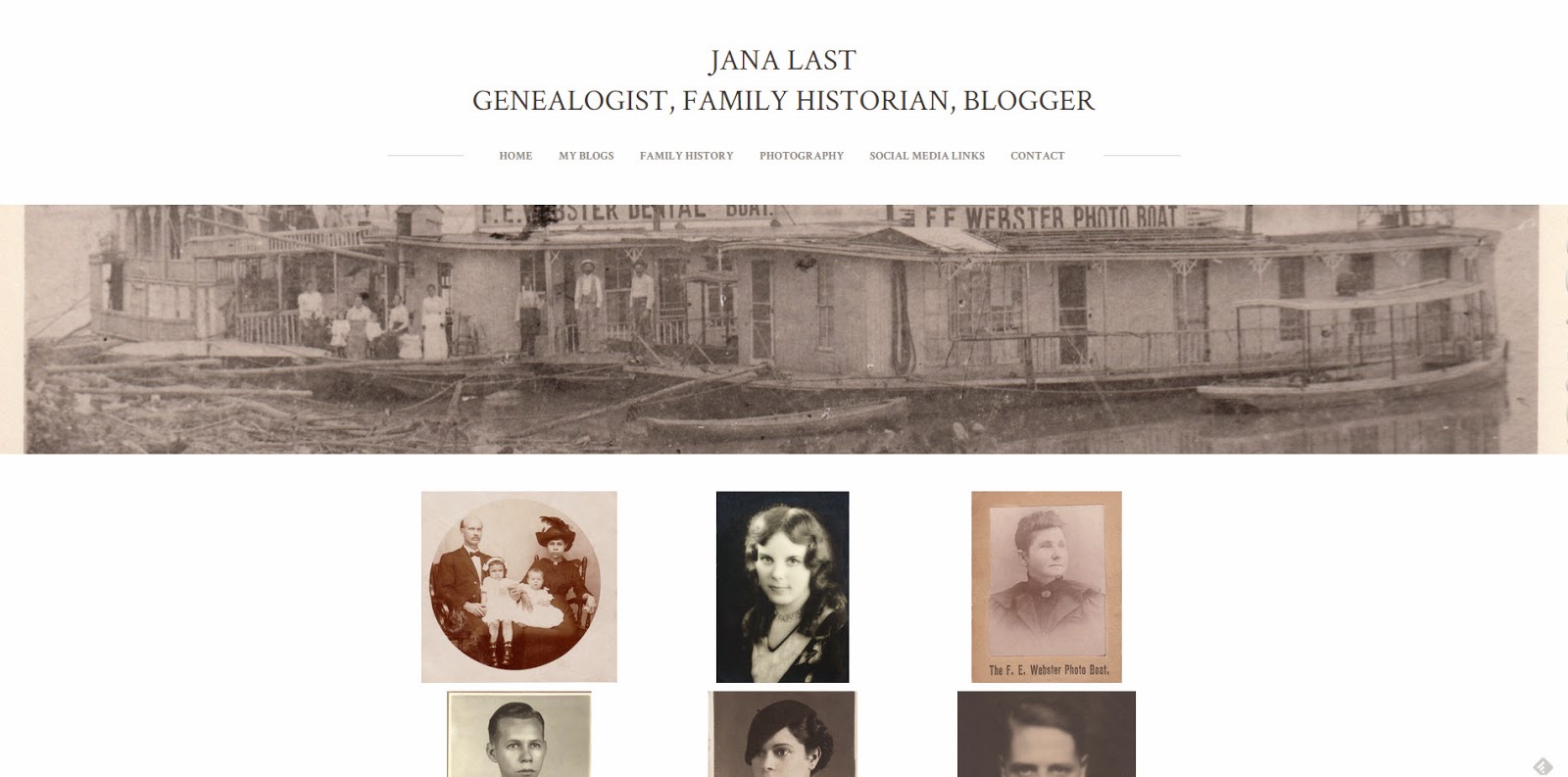 Jana's Genealogy and Family History Blog: My New Website