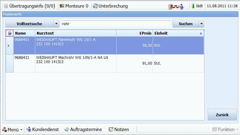 Handwerkersoftware von PDS