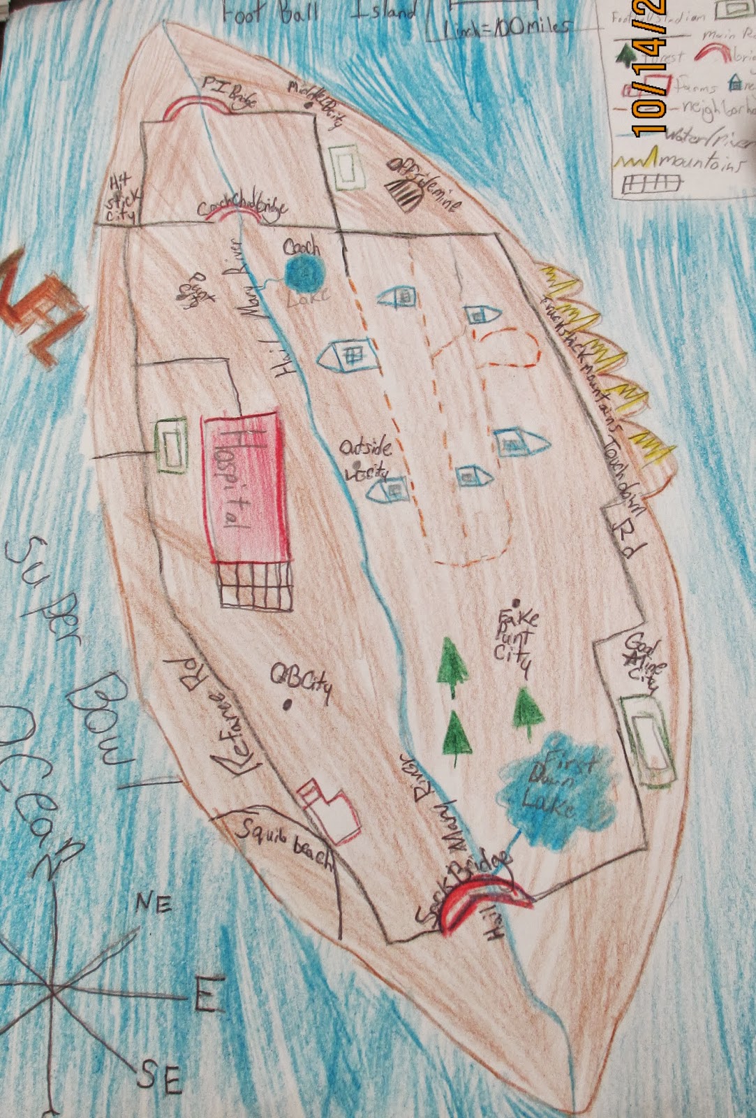 Mrs. Currie's Cool Class!: Island Map Project