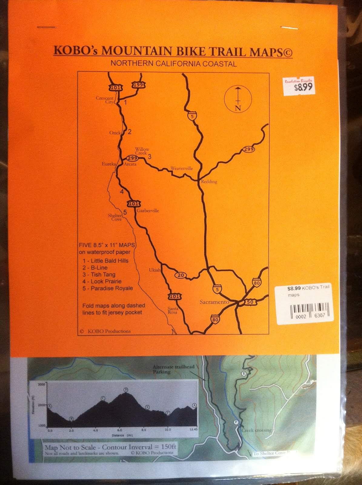 REVOLUTION BICYCLES: Local Mountain Bike Maps!