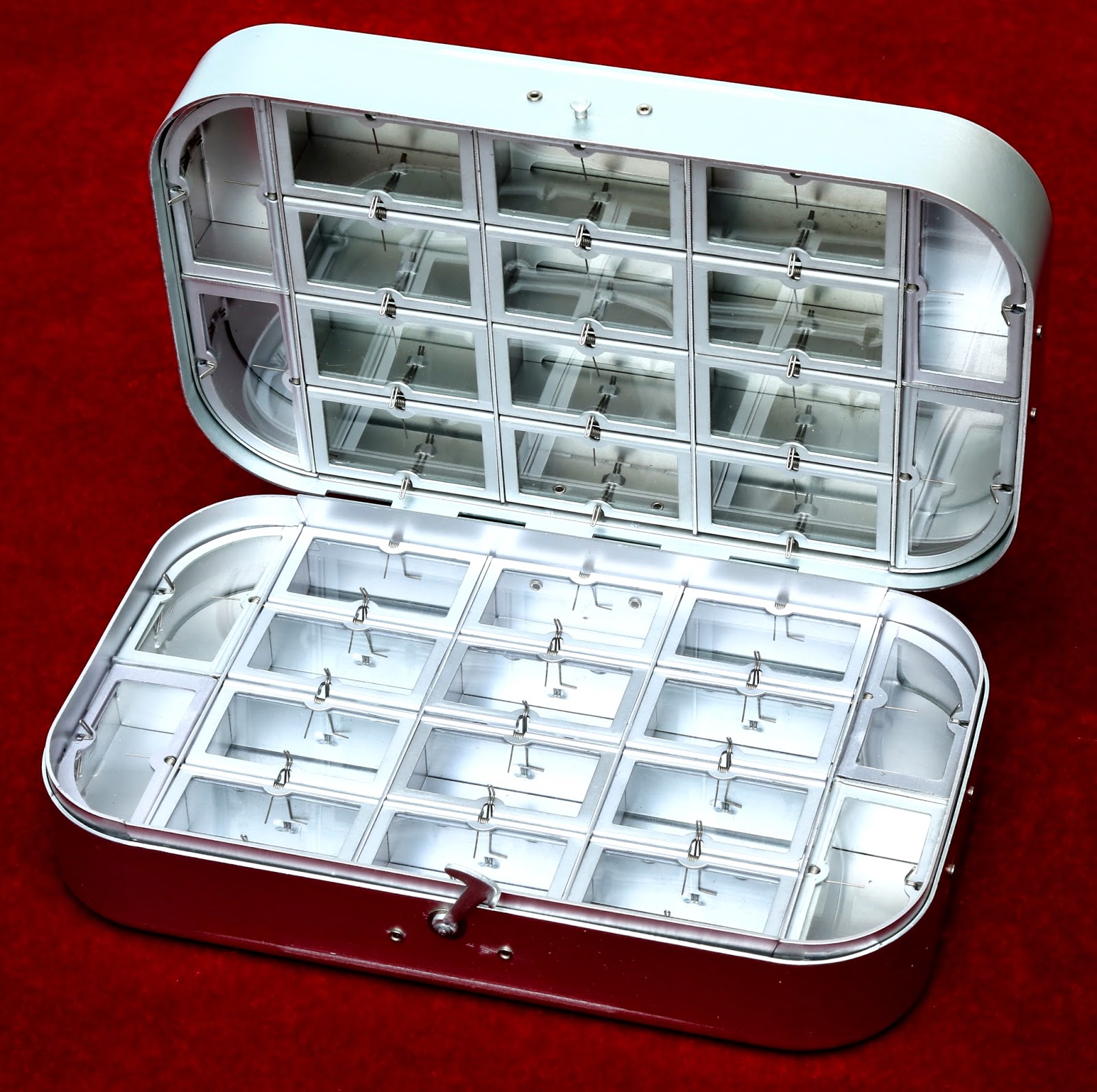 Churchill Sporting, vintage fishing tackle for sale, UK: Wheatley Fly Boxes