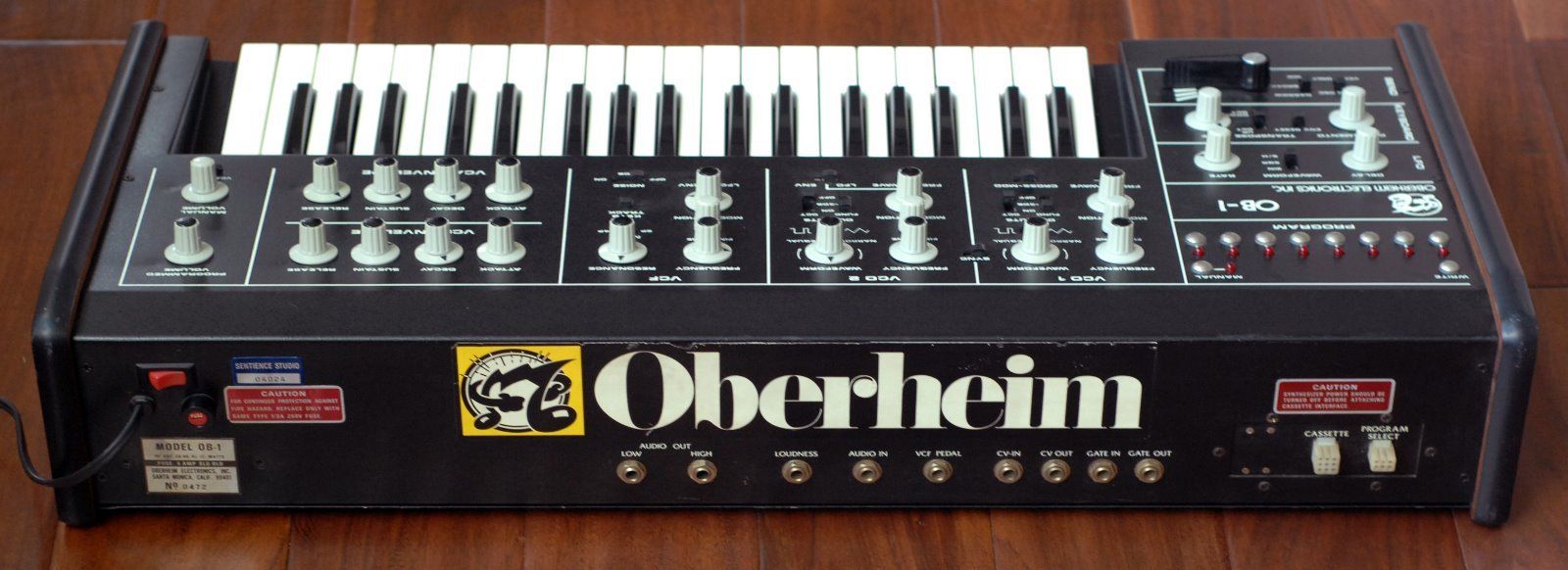 MATRIXSYNTH: Oberheim OB-1 Analog Synthesizer SN 0472