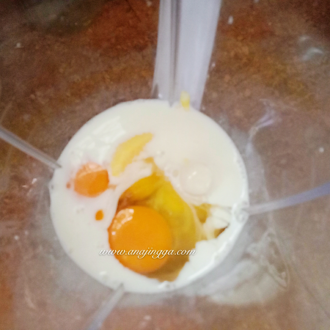 Puding Roti Laici Kukus