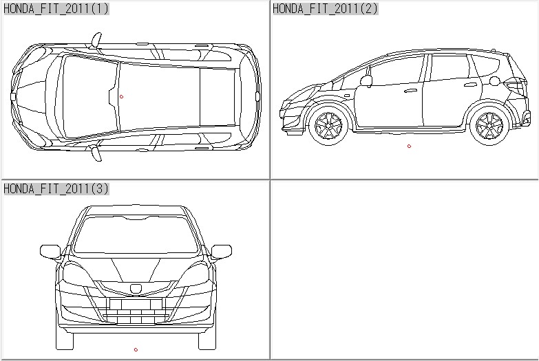 MISCELLANEOUS DATA STORAGE 2 for CAD Drawings: [JWS/DWG] HONDA FIT 2011