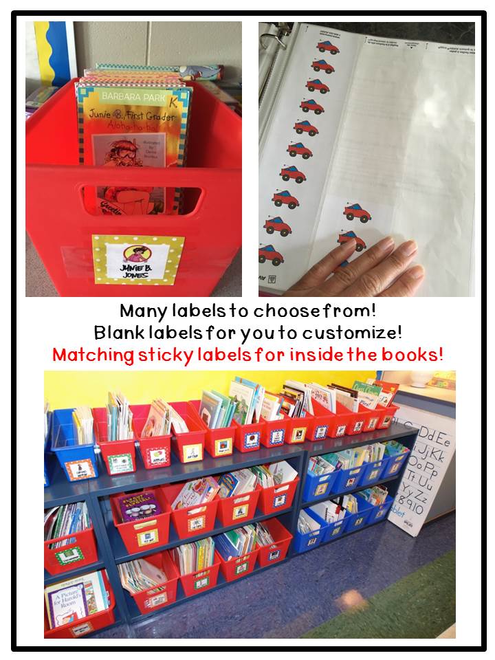 Mrs. Wheeler's First Grade Tidbits: Classroom Library Organization