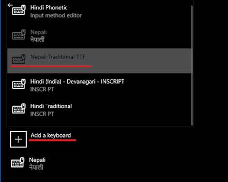 Nepali Typing input methods: ne-trad-ttf: Nepali Traditional input ...