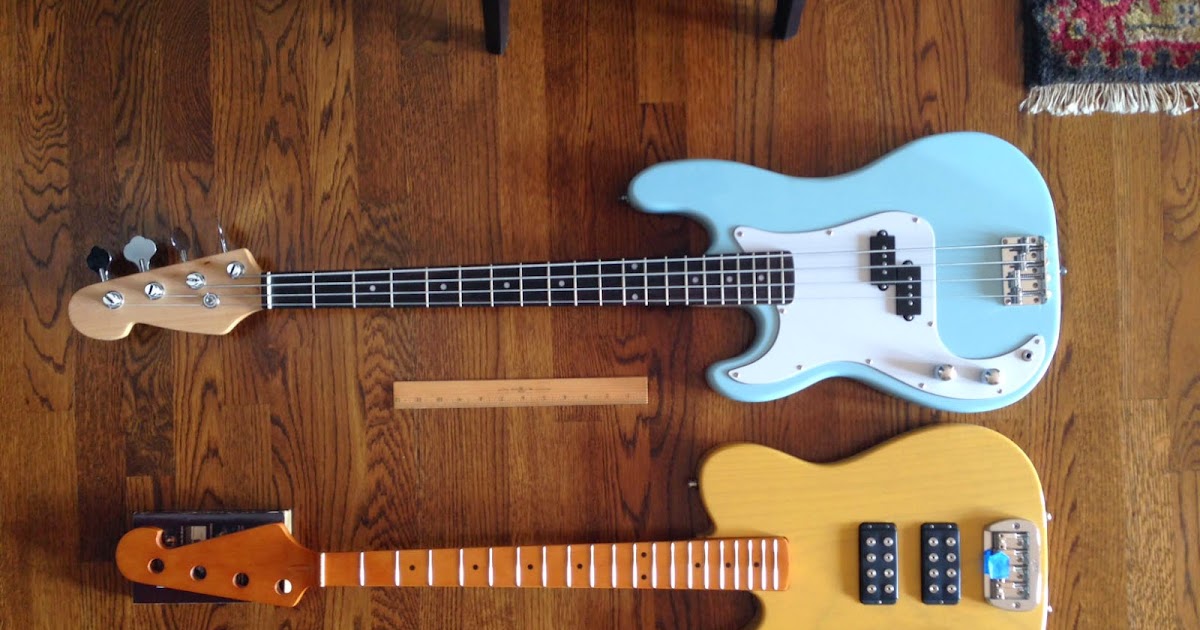 K6JCA: Building a Lefty Short-Scale Tele Bass