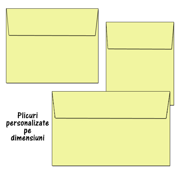 Plicuri personalizate