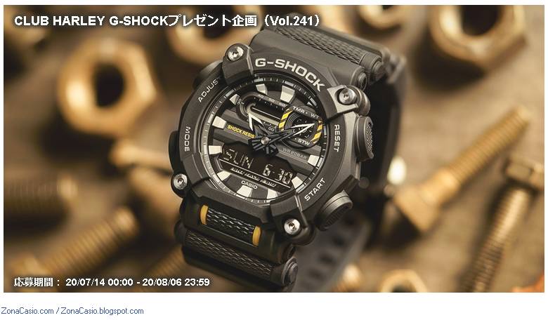 Zona Casio: Club Harley desvela el GA-900