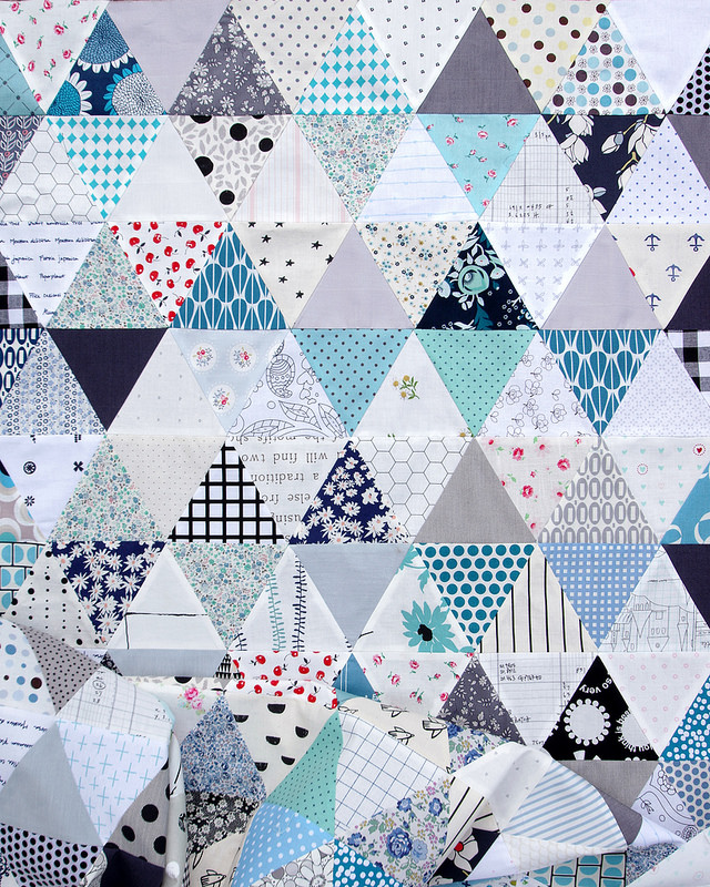 Red Pepper Quilts: Triangles and more triangles!