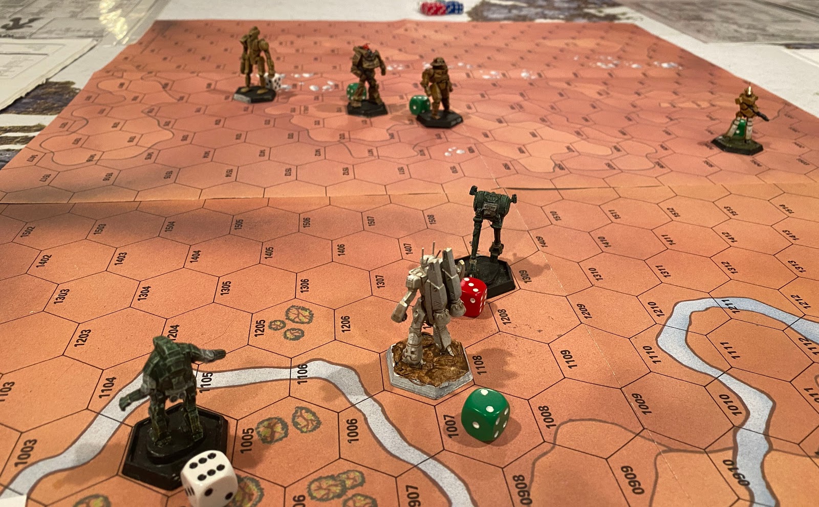 1000 Foot General: Battletech Campaign #4: Back in the Saddle