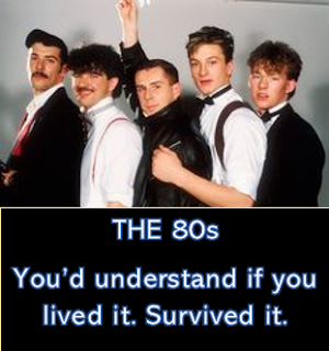 80s Throwback Party Radio: Funny 80s music meme and jokes