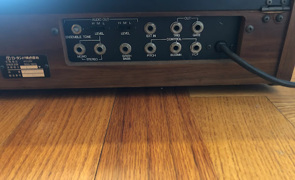 MATRIXSYNTH: Roland RS-505 SN 730221