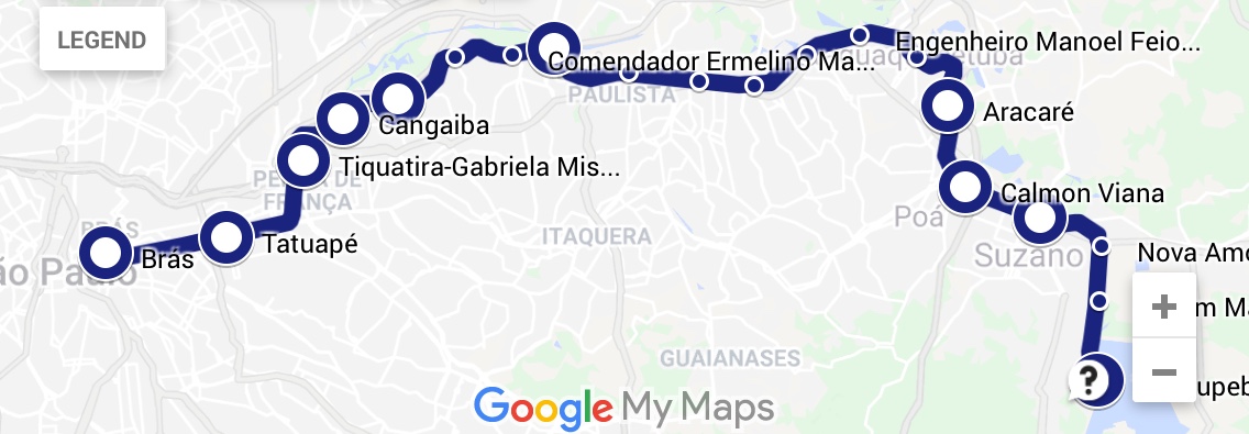 Expansão São Paulo: Linha 12 Safira