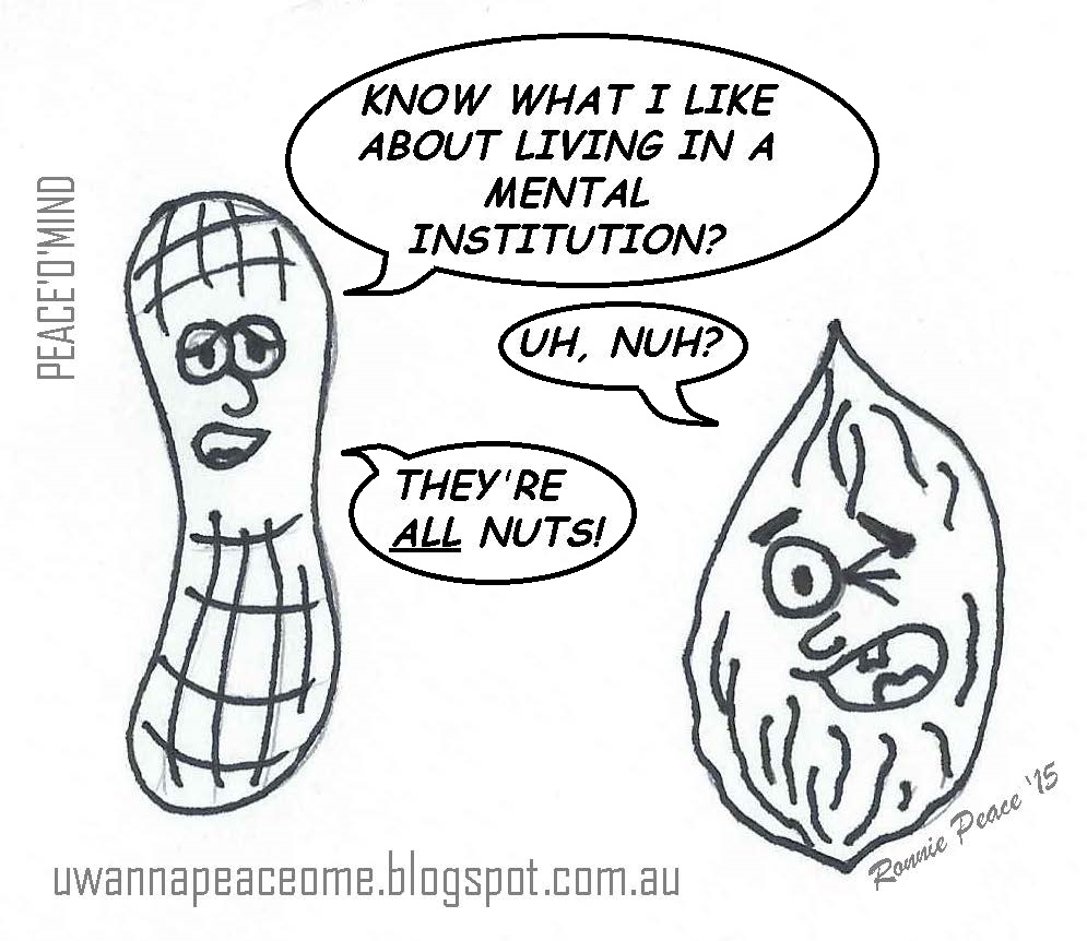 Ronnie Peace's Peace'O'Mind: Life In A Metaphorical Nutshell