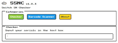 ニンテンドースイッチ 対策機かどうか調べられるSSNC - Switch Serial Number Checker紹介