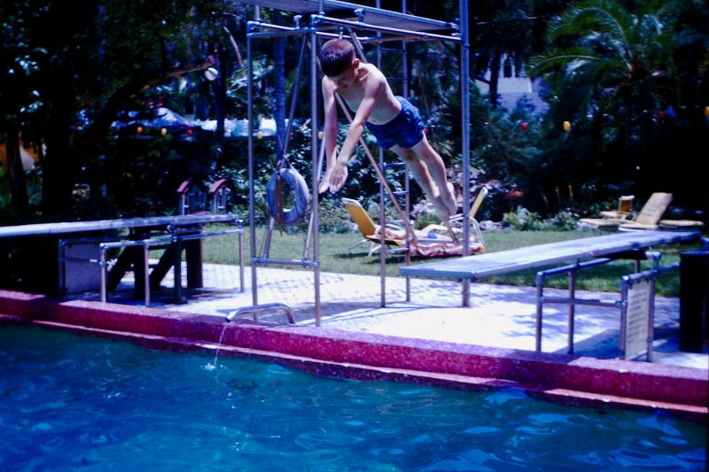 30 Vintage Found Photos Capture People at Pools in the 1950s and ’60s ...