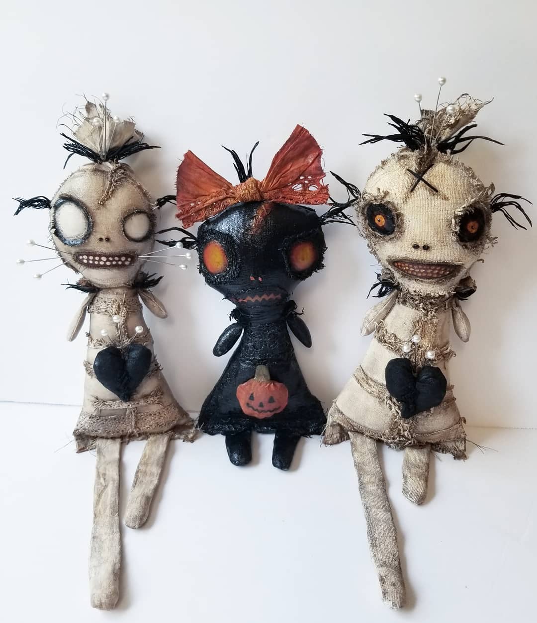 Junker Jane Monster Art Dolls: New! October Monsters in my Big Cartel ...