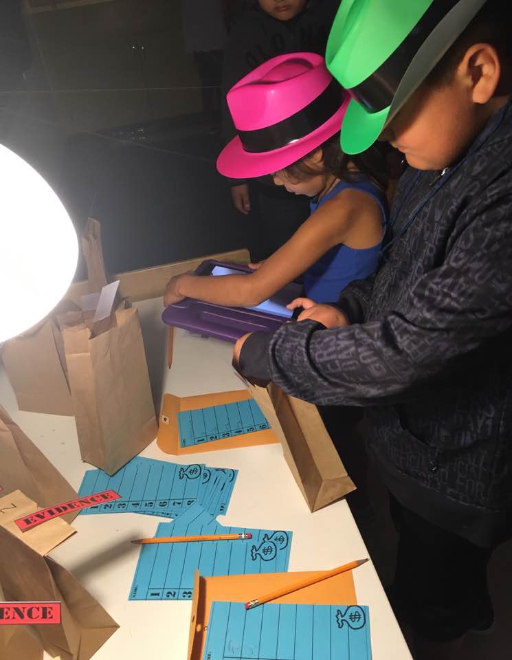 Scissors and Crayons: Crime Scene Math Investigations