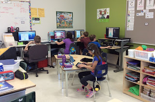 La classe de Josée: Flexible seating