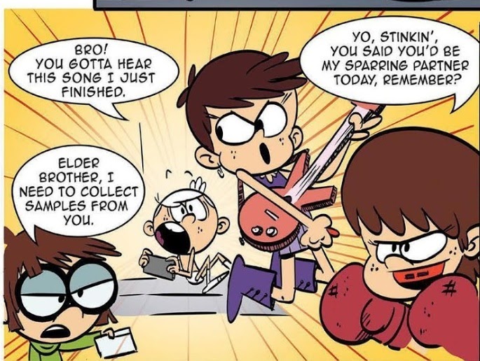 Cartoon Girls Boxing Database: The Loud House #4: Family Tree