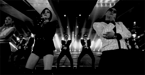 PSY] รวมภาพ GIF จาก MV Gentlemen บางส่วน | Dek-D.com