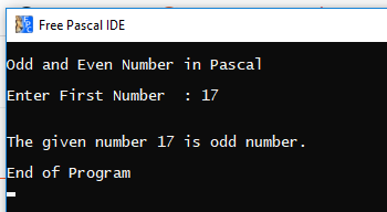 Free Programming Source Codes and Computer Programming Tutorials: Odd ...