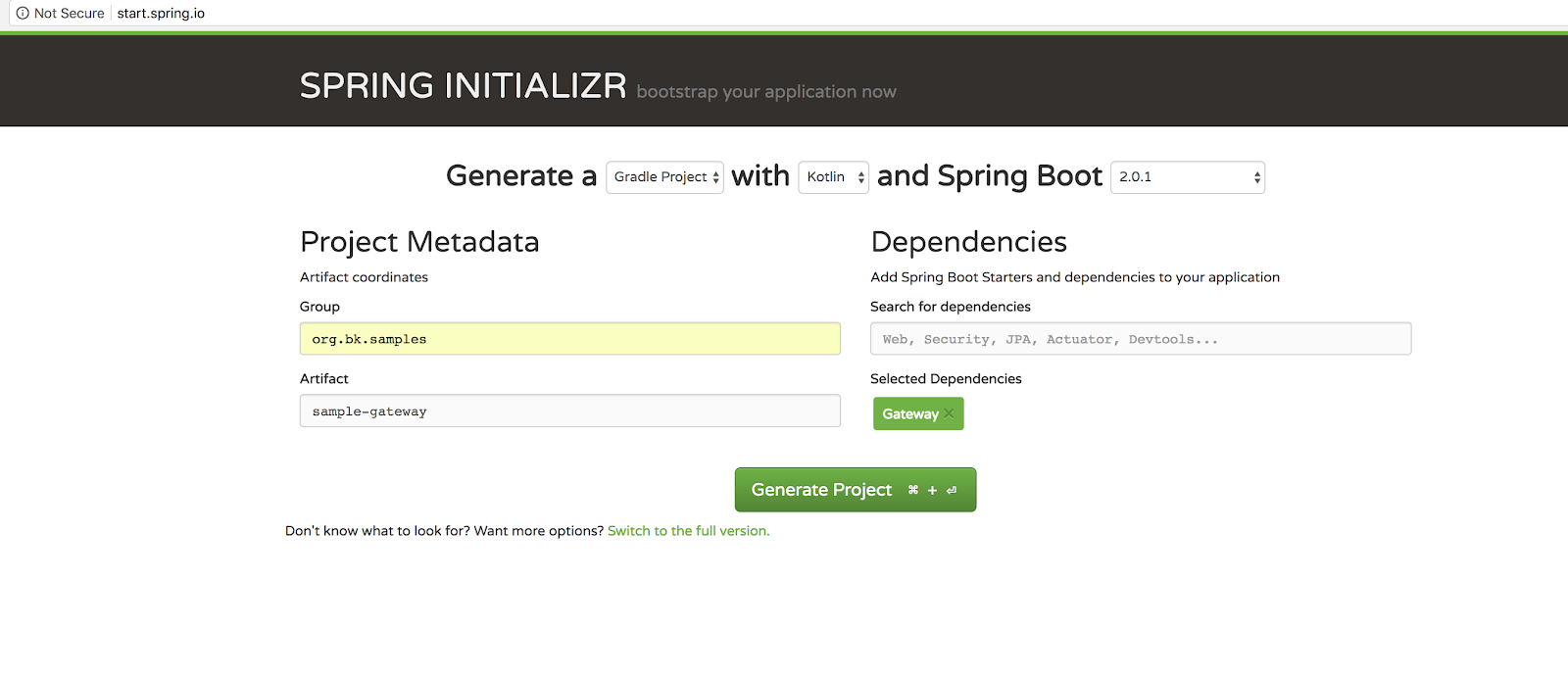 Spring Cloud Gateway - Configuring a Simple Route Spring Cloud Gateway - Configuring a Simple Route