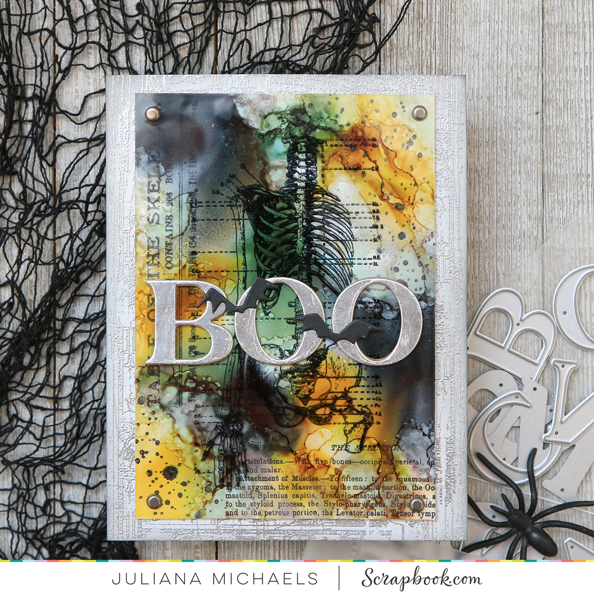 Boo Halloween Card - 17turtles Juliana Michaels