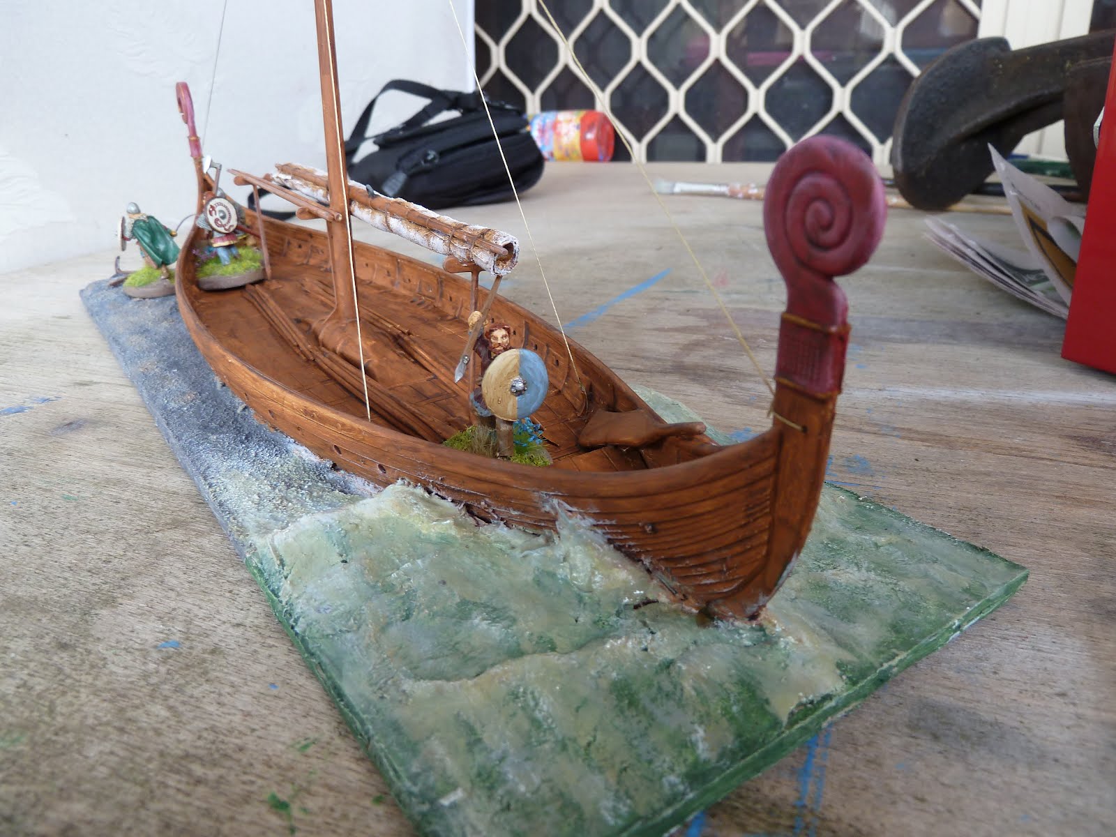 Dux Homunculorum: Revell Viking Ship Finished