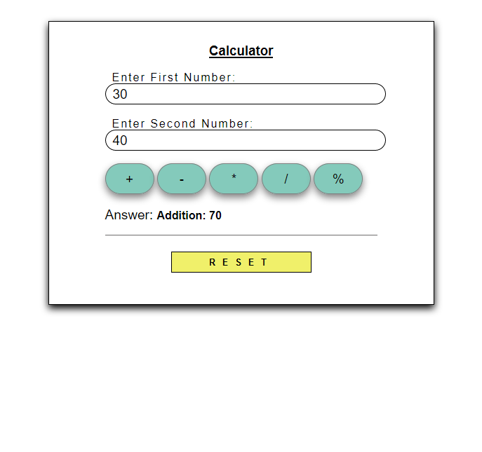 Calculator in JavaScript: Building a Simple Calculator using HTML,CSS ... Calculator in JavaScript: Building a Simple Calculator using HTML,CSS ...