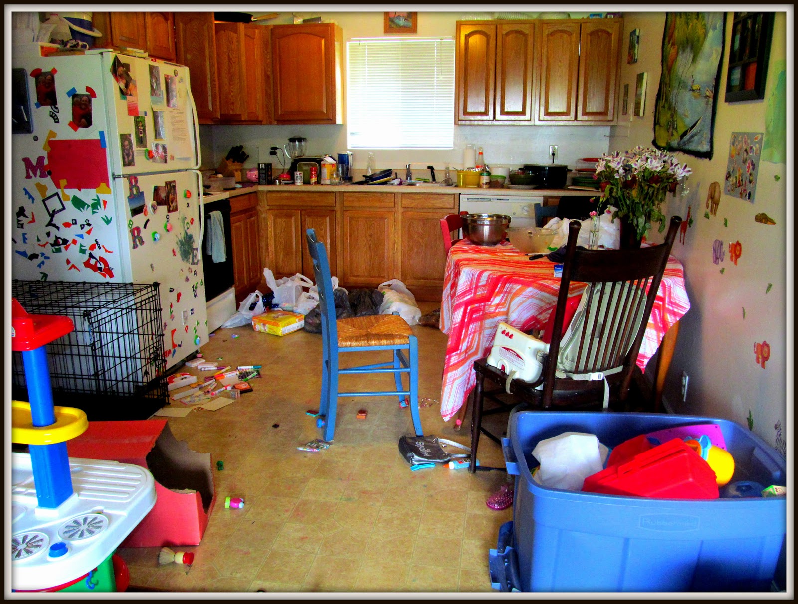 Homemade Happiness, Homegrown Treasures and Homeschooling: Messy House ...