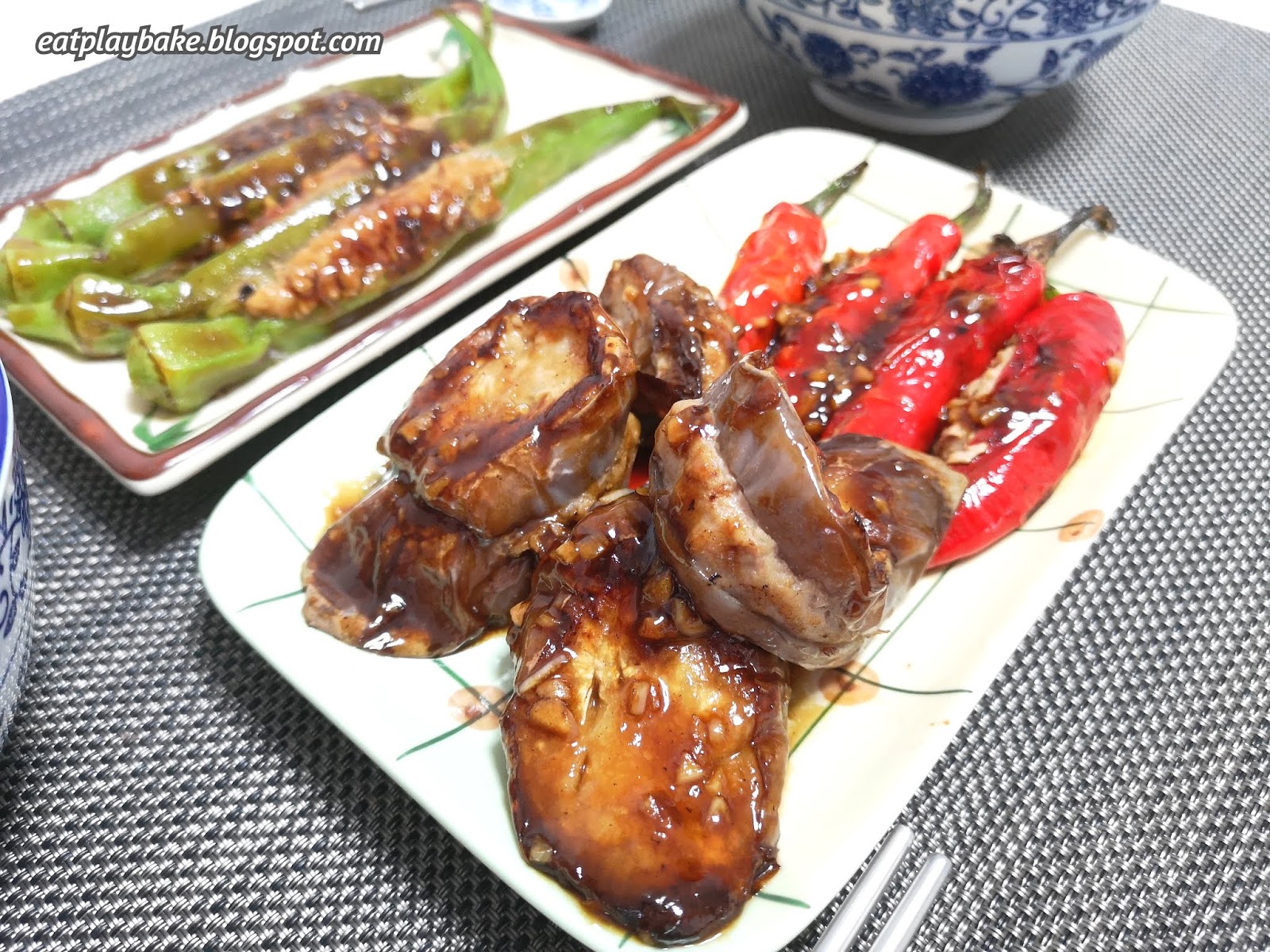 猫兒的天空 Eat.Play.Bake: 煎酿三宝 Three Fried Stuffed Treasures