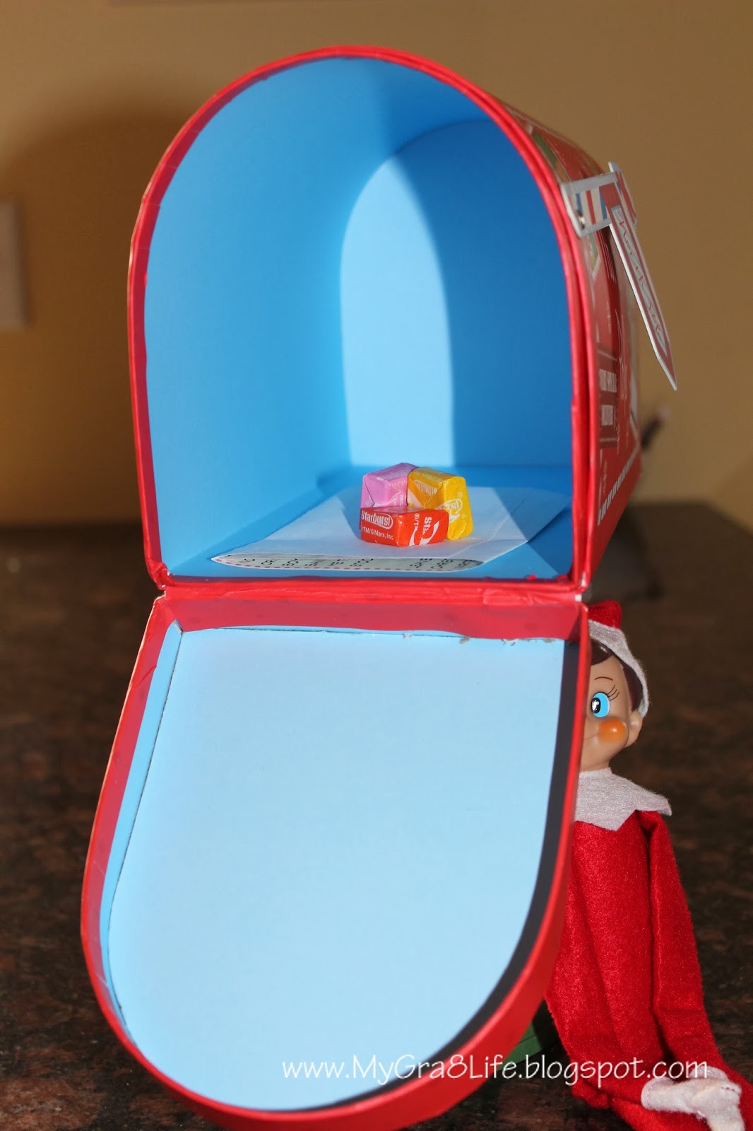 My Gra 8 Life: How to Create a Mailbox and Letter for Your Elf on the Shelf