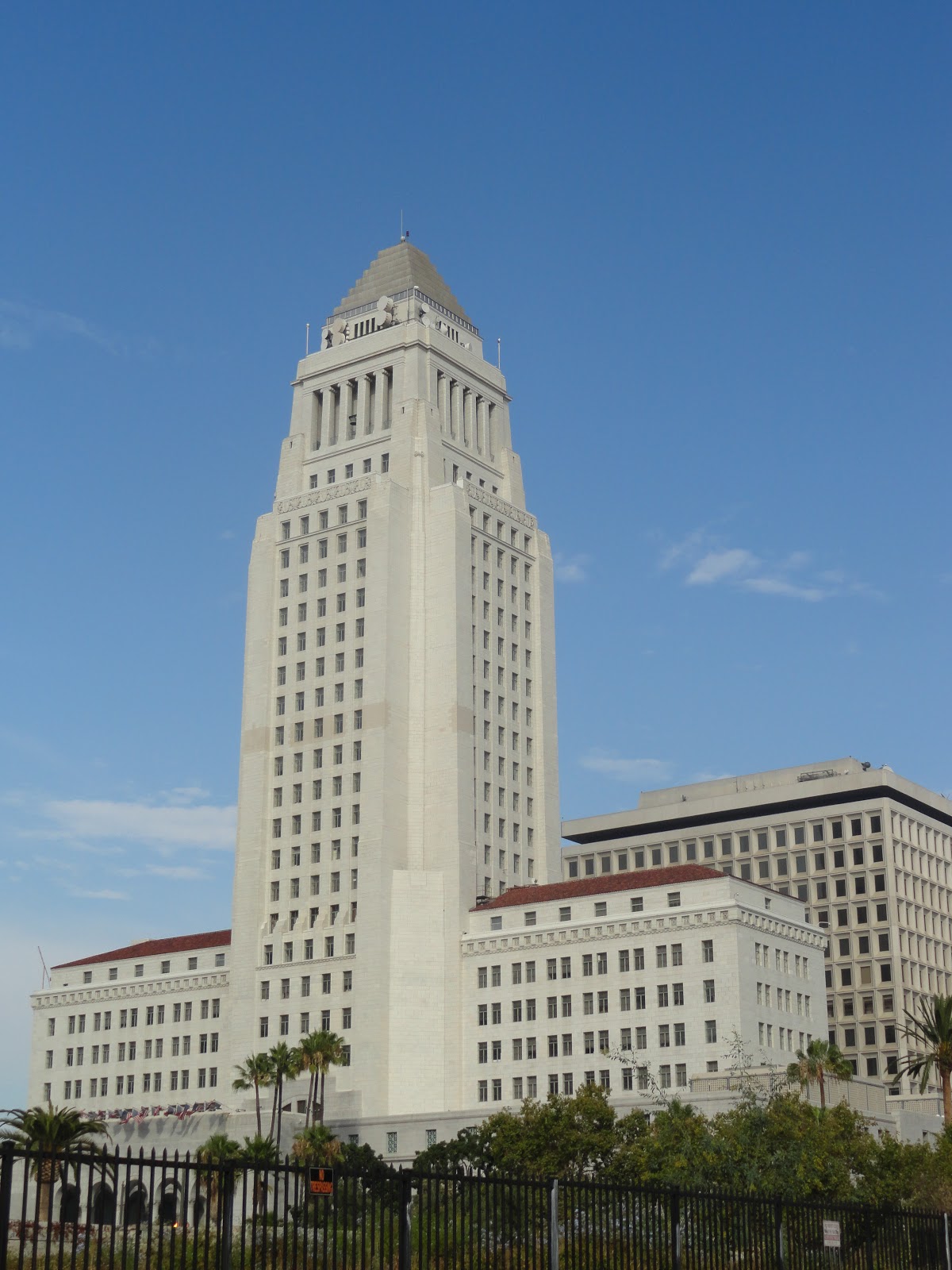 Map of Smog: Tall Buildings in Los Angeles