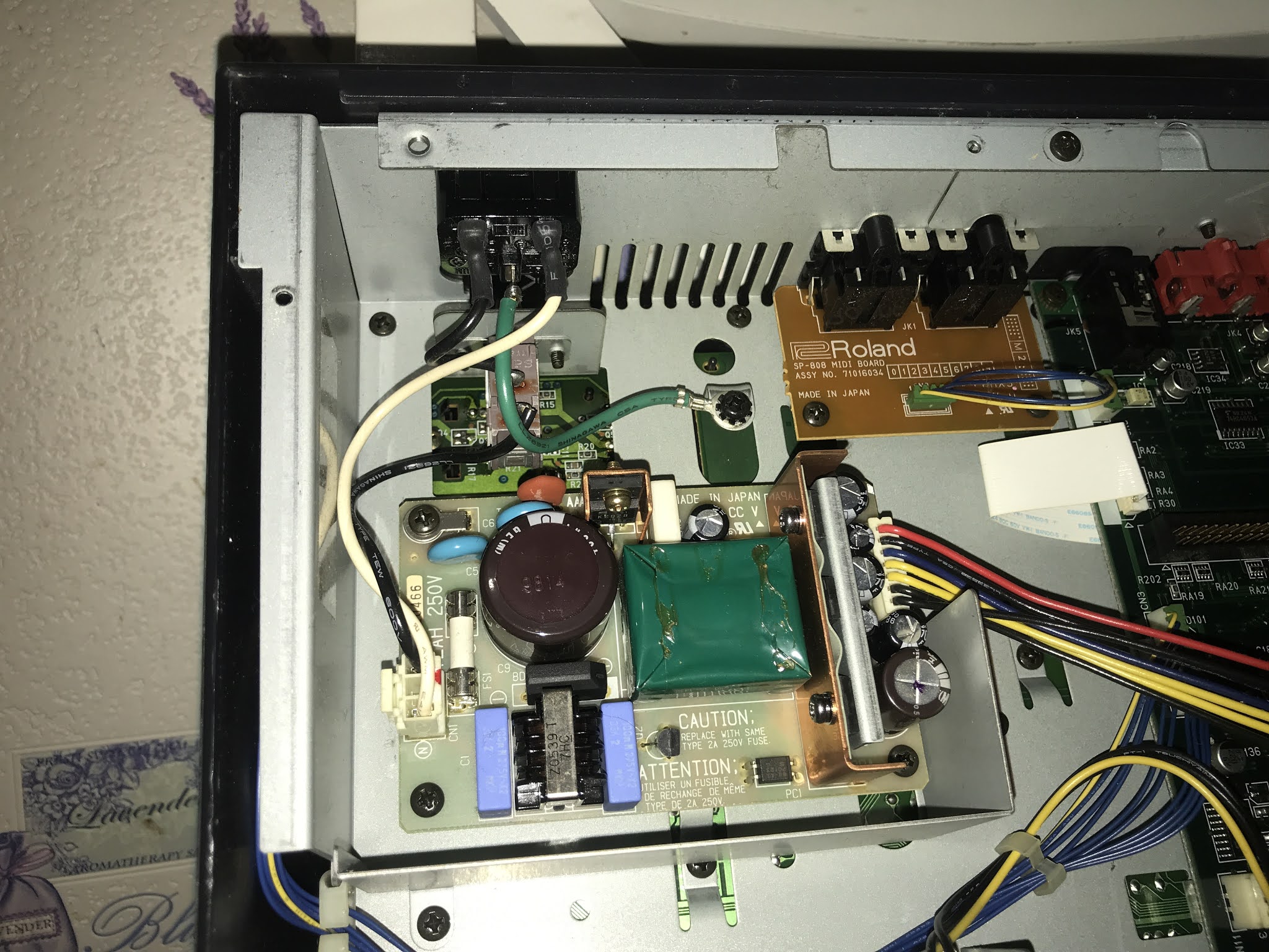 Infrequent Sound [sex.tex] technology: Roland SP-808 Groove Sampler ...